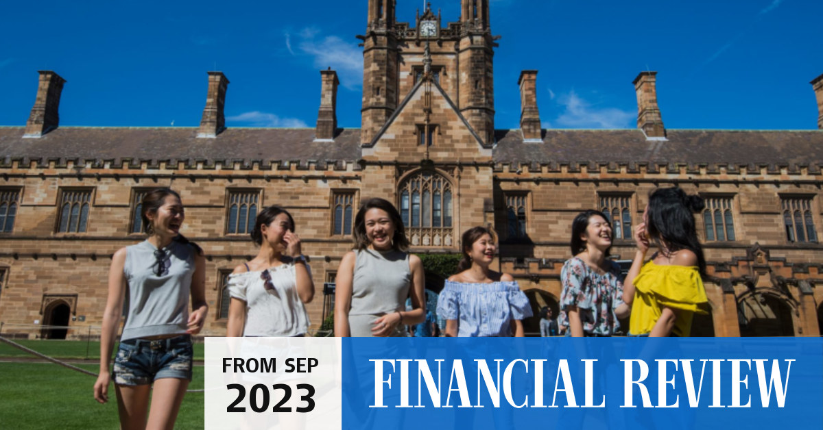 International student numbers in Australia hit a record